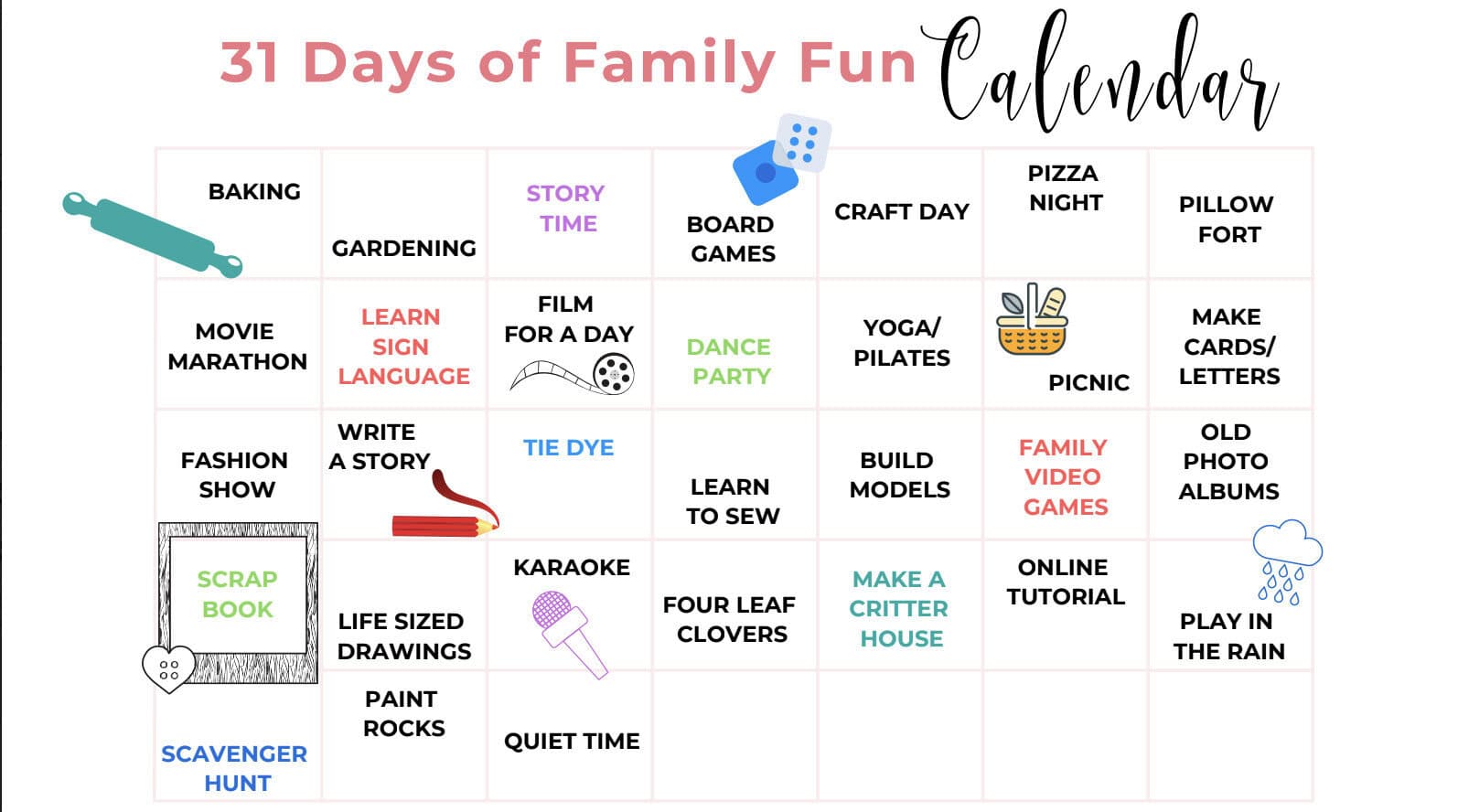 31 Bucket List Ideas for Families