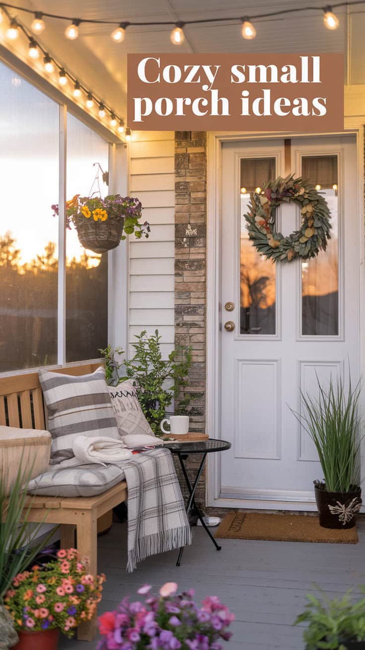 Small Front Porch Ideas on a Budget