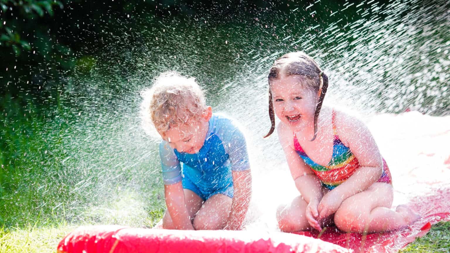 Frugal DIY Backyard Water Fun