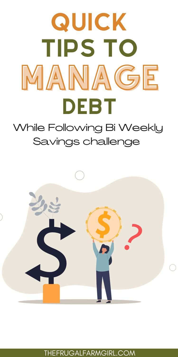 How to Reduce Debt Following Bi Weekly Savings