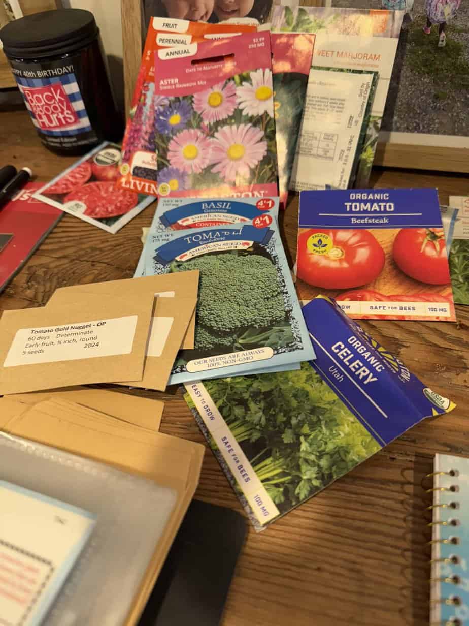 A Simple Frugal Way to Organize Your Seeds