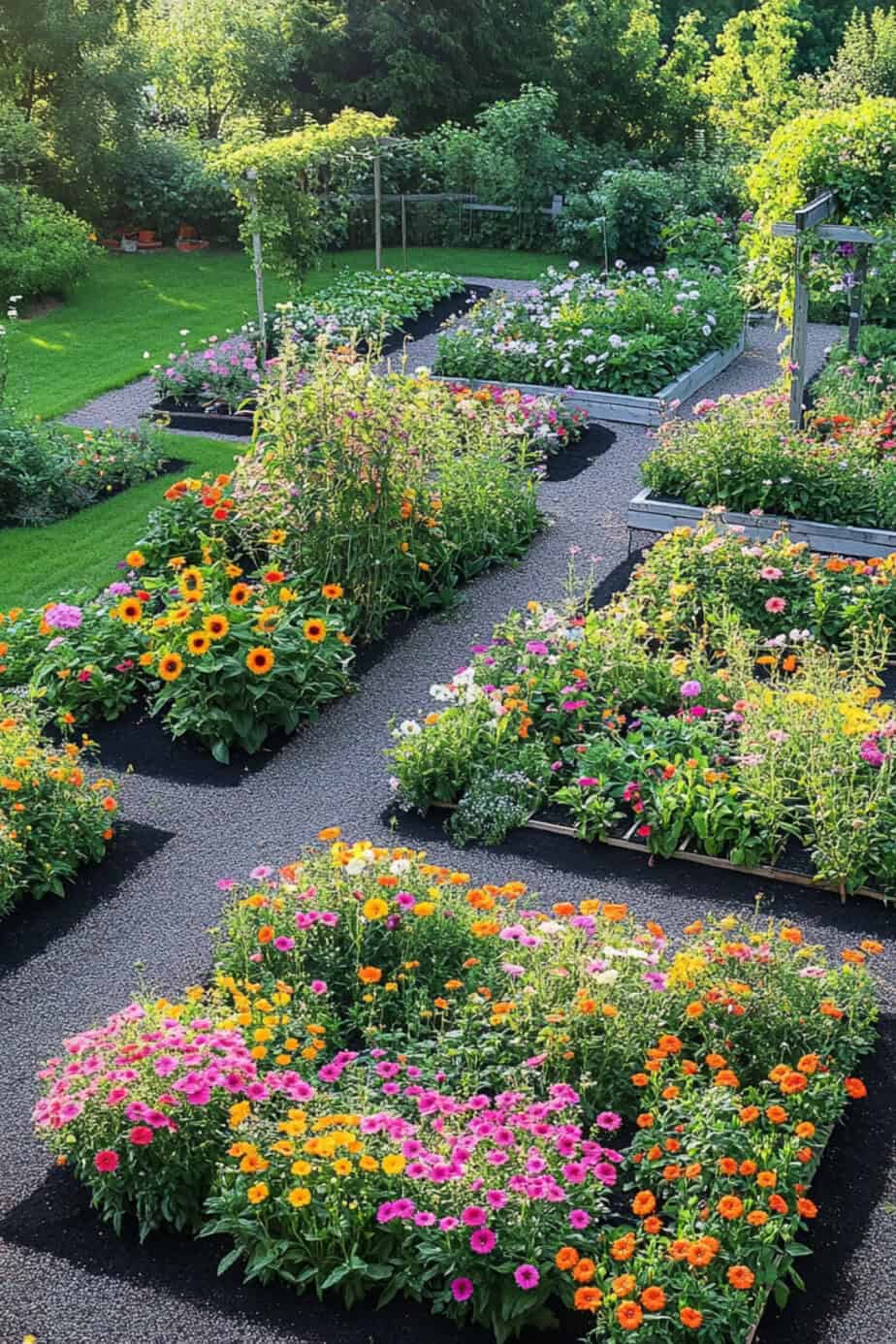 Creative Cut Flower Garden Layout Ideas