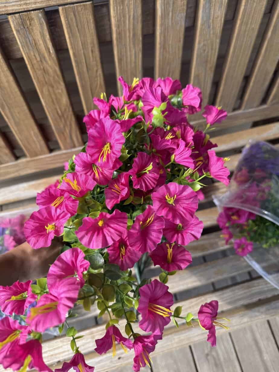 Using TikTok Viral Fake Flowers