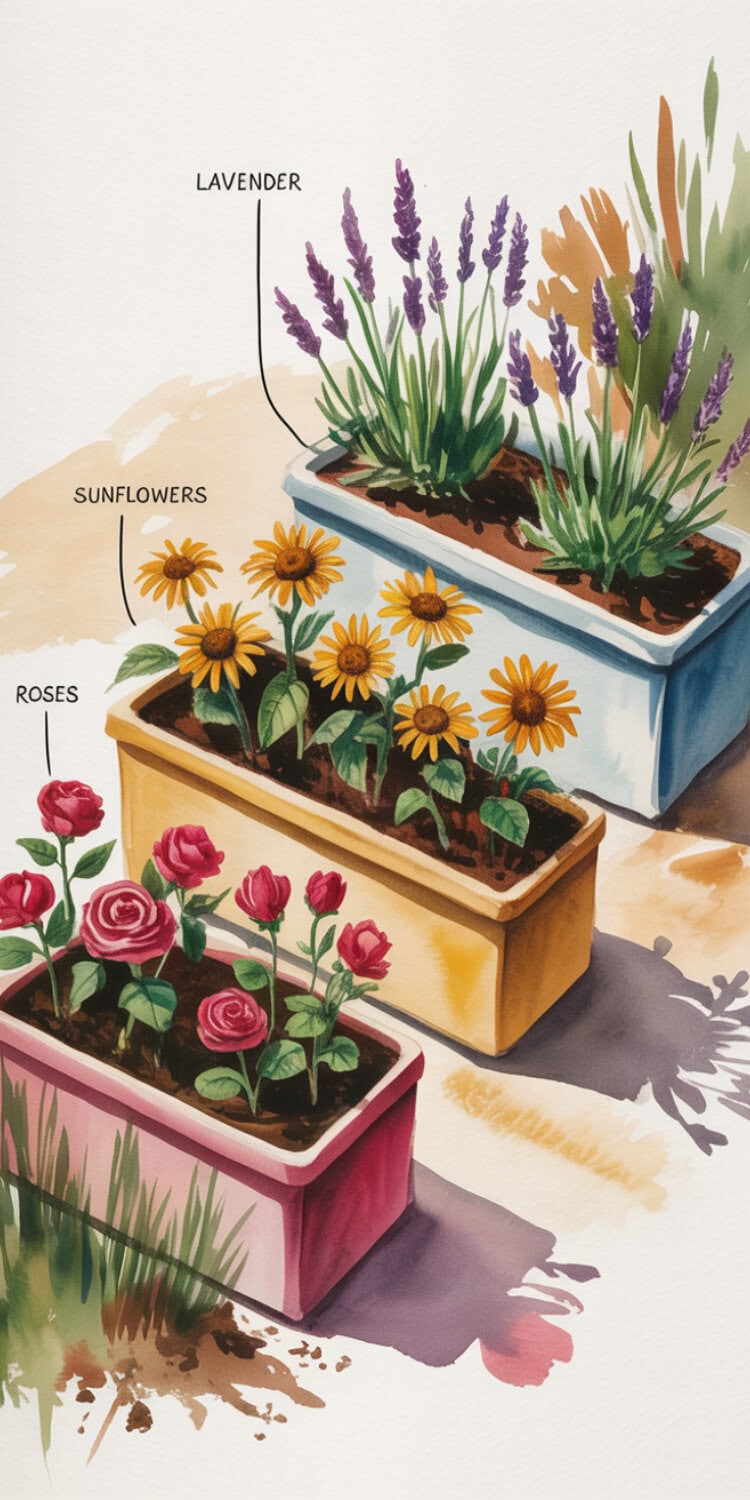 Cut Flower Garden Ideas for Container Gardening